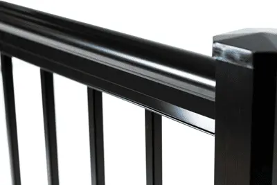Aluminum baluster railings - Clôtures et Rampes DB